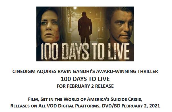 ‘100 Days to Live’ Arrives on Digital, Disc Feb. 2 | OnVideo
